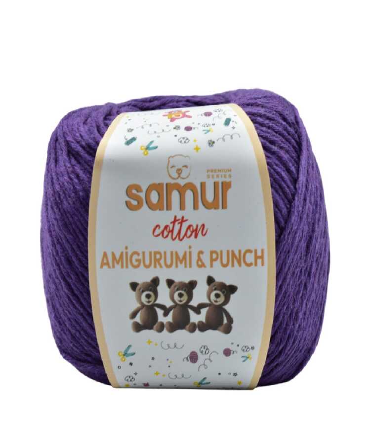 SAMUR,PANÇ & AMİGURUMİ 34 MOR